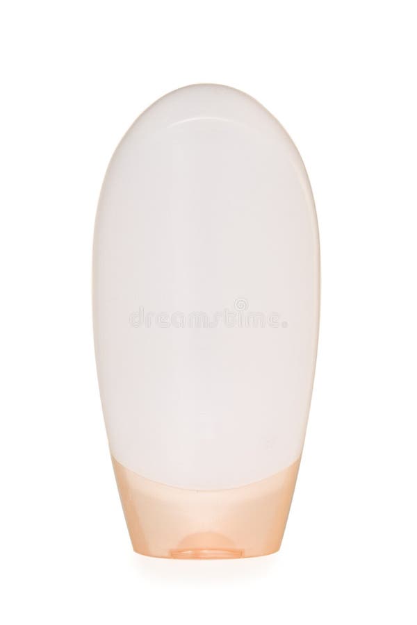 Beige cosmetic bottle stock photo. Image of pink, freshness - 16528246