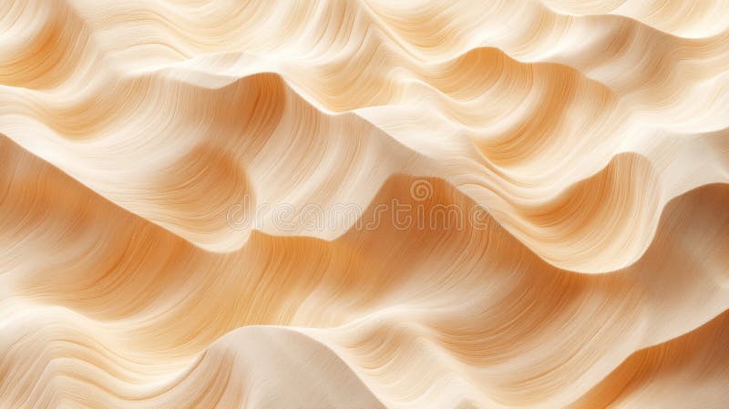 Beige Cream Sand Wave Texture Background Stock Illustration ...