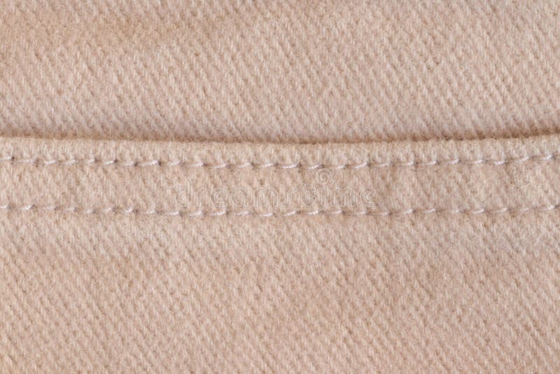 Beige fabric texture. stock photo. Image of surface - 207745636