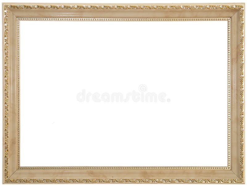 Beige frame stock image. Image of baguette, modern, artistic - 184009619