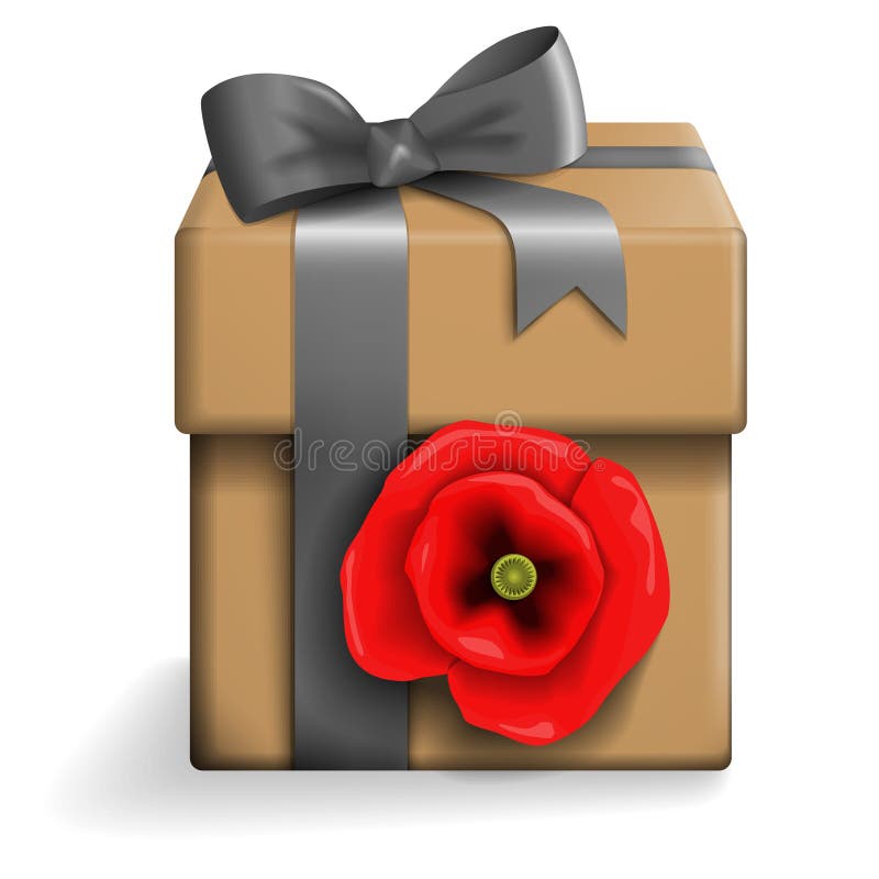 Beige gift box. stock vector. Illustration of ornament - 74589611