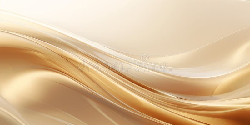 Beige Glass Creative Abstract Wavy Texture. Stock Illustration ...