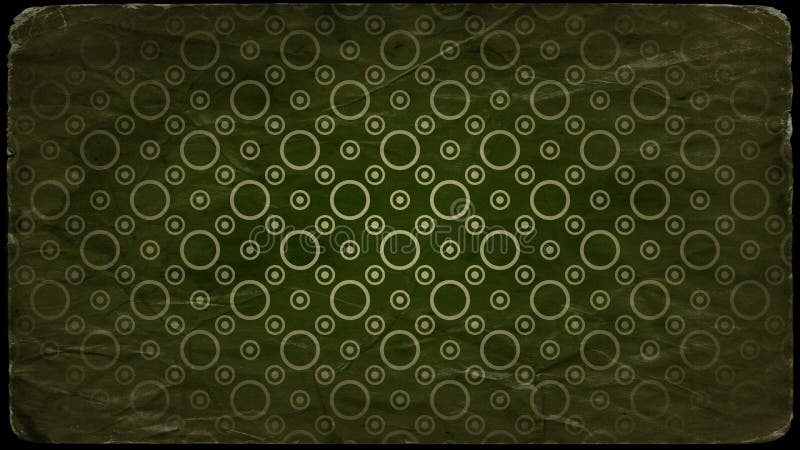 Beige Green and Black Grunge Circle Pattern Texture Background Stock ...
