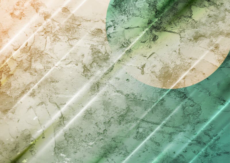 Beige and Green Glossy Grunge Geometric Tech Background Stock ...
