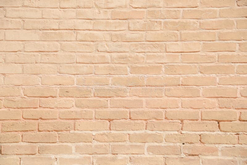 Beige Grunge Brick Wall Texture Background Stock Photo - Image of ...