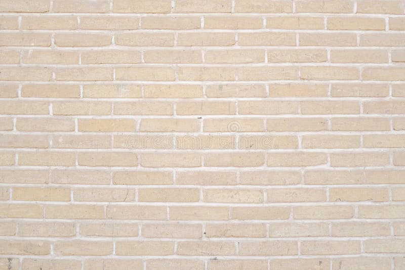 Beige Grunge Brick Wall Texture Background Stock Photo - Image of ...