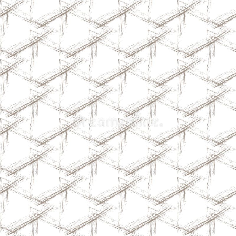 Beige Grunge Grid on a White Background Stock Vector - Illustration of ...