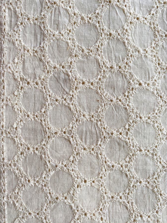 Circular Floral Pattern in a Delicate Geometric Design, Stock Image ...