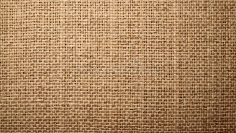Beige Jute Burlap Texture Background, Close-Up Fabric Pattern with Copy ...