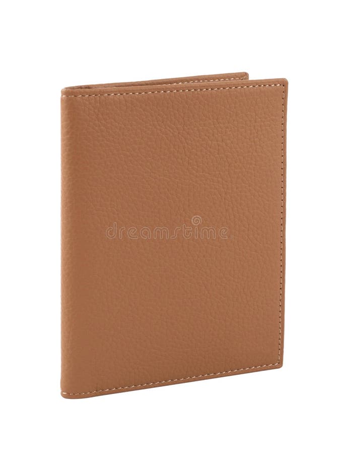 Leather document folder stock image. Image of isolated - 81923703