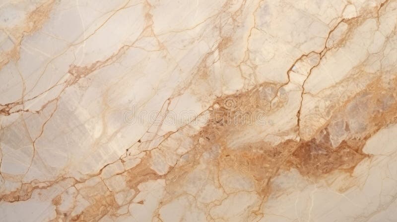 Beige Marble with Copper Patina Horizontal Background. Stock ...