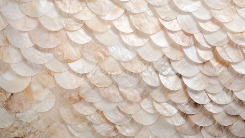 Beige Marble with Fish Scale Horizontal Background. Stock Illustration ...