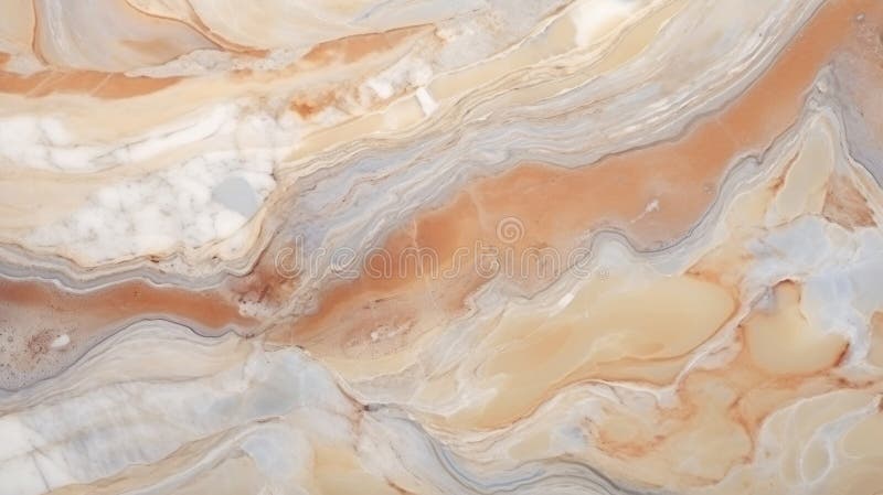 Beige Marble with Opal Horizontal Background. Stock Illustration ...