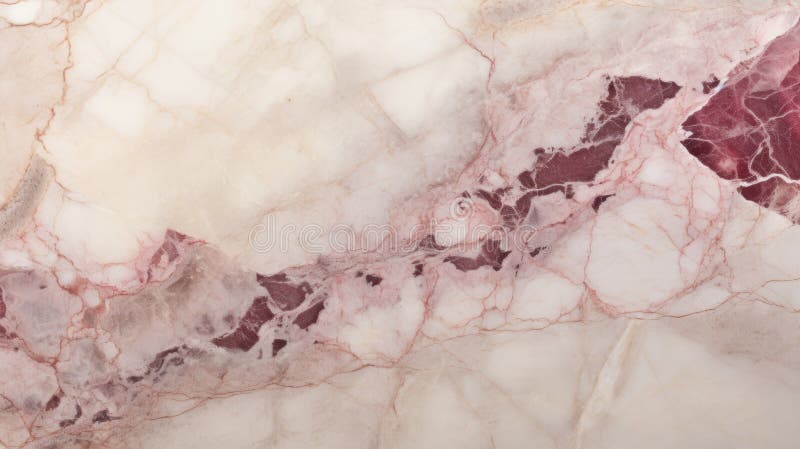 Beige Marble with Ruby Horizontal Background. Stock Illustration ...
