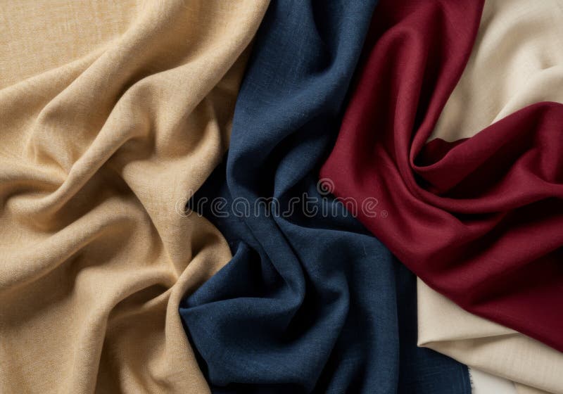 Beige Navy Burgundy Fabric Texture Background Stock Illustration - Illustration of cream, beige ...