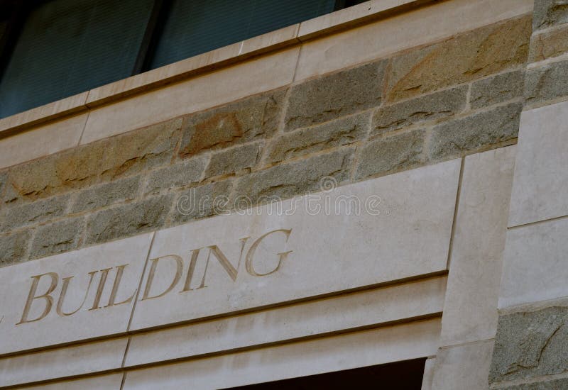 Beige Office Building stock image. Image of masonry, structure - 69964277