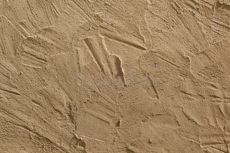 Beige Painted Stucco Wall. Background Texture. Stock Photo - Image of ...