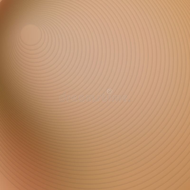 Beige Palette Radial Gradient Light. Backdrop Stock Illustration ...