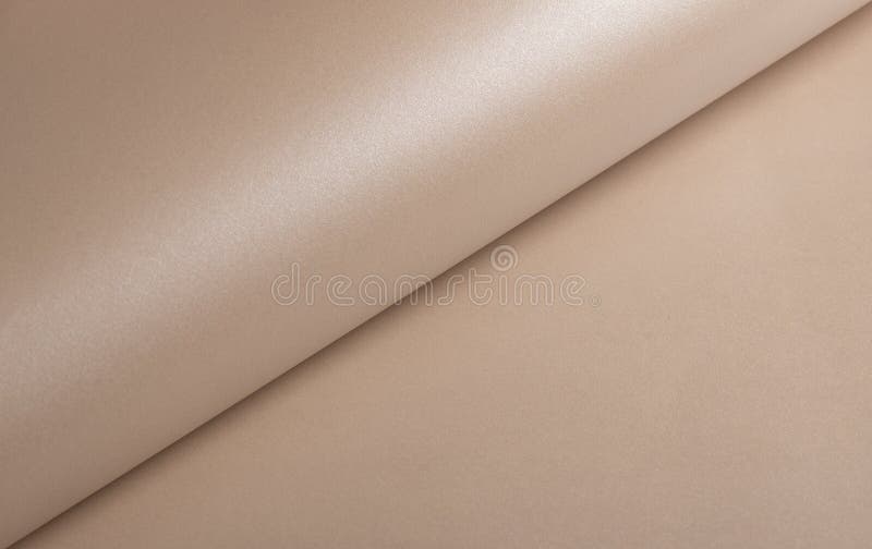 Beige Paper Texture with Elegant Layout Glossy Reflection, Clean Fold ...