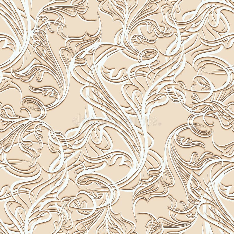 Beige Pattern stock vector. Illustration of background - 51711340