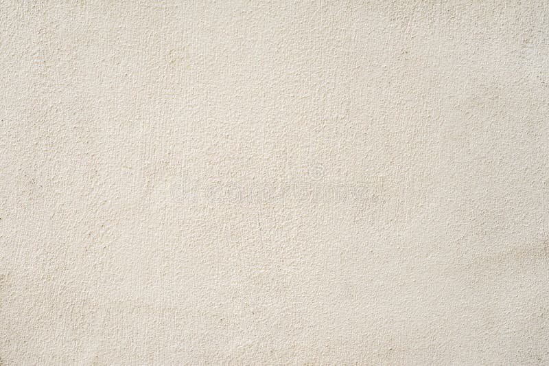 Beige Plastered Wall Texture Background. Plain Light Beige Wall with ...
