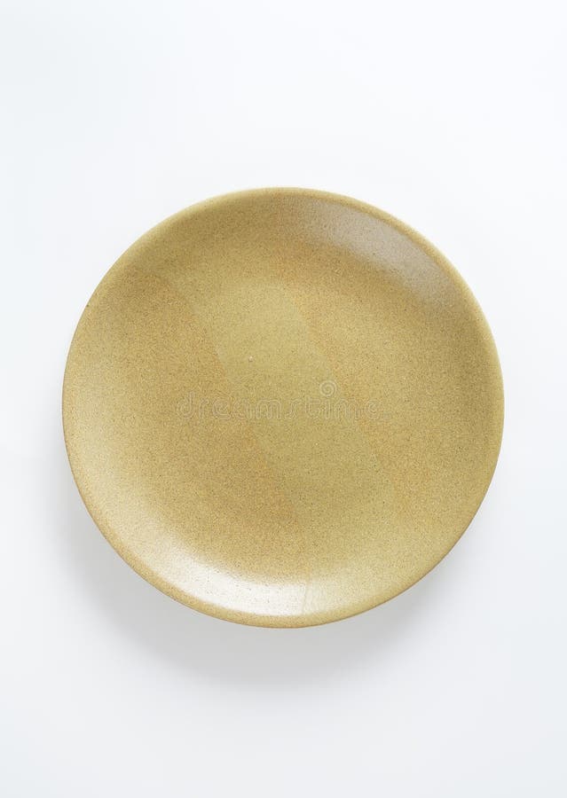 Beige plate stock image. Image of washed, flatware, shot - 49505043