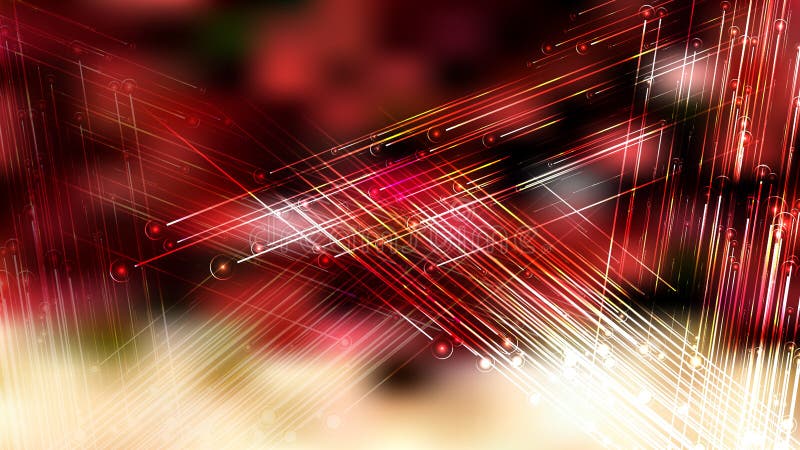 Beige and Red Shiny Crossing Lines Background Design Stock Vector ...