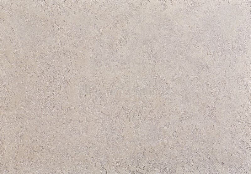 Beige Rough Wall Textured Background. Abstact Stucco. Texture of ...
