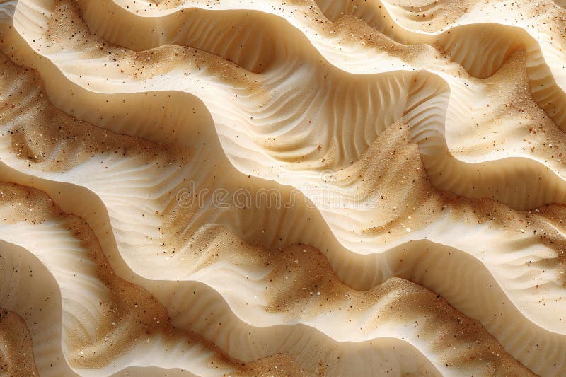 Beige Sand Background Texture, Flat View Angle, High Resolution, High ...