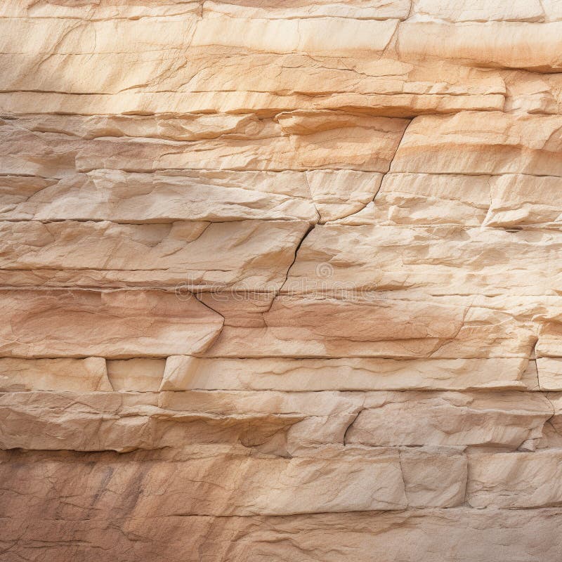 Beige Sandstone Wall Texture Background Stock Illustration ...