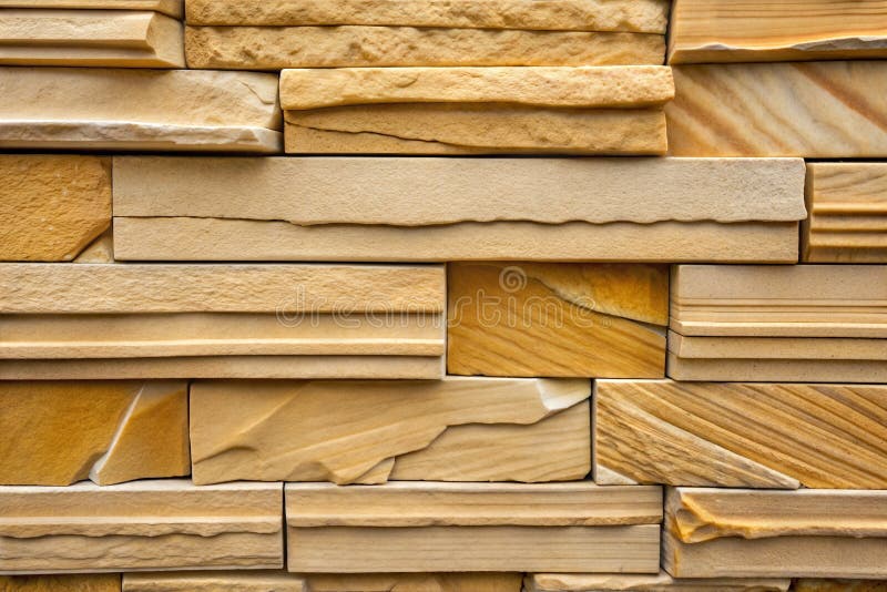 Beige Sandstone Wall Texture Stock Illustration - Illustration of ...