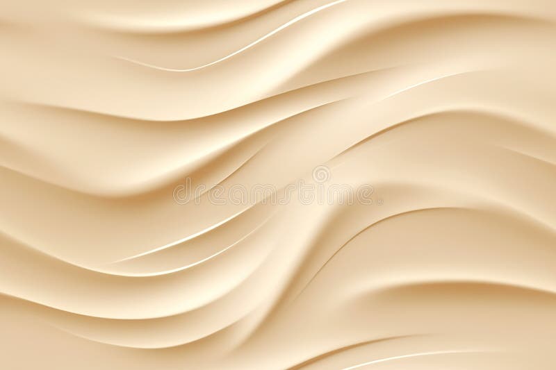 Beige Seamless Pattern with Abstract Waves. Applicable for Fabric Print ...