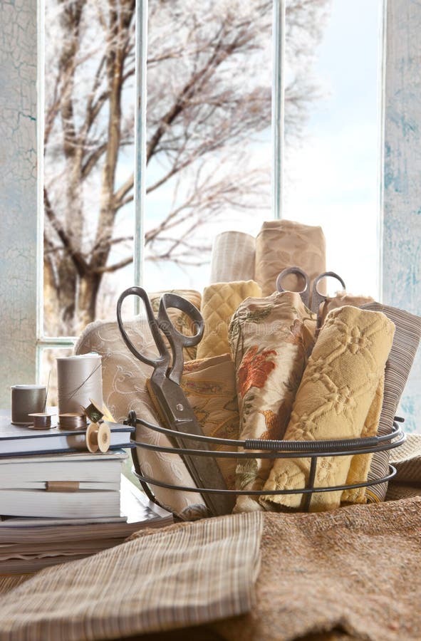 Beige sewing project stock photo. Image of print, design - 117481452