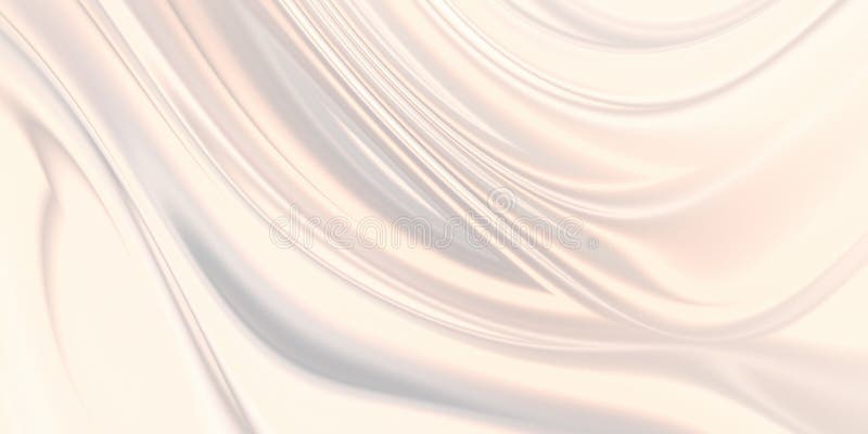 Beige Silk Background. Drapery Smooth Texture Stock Illustration ...