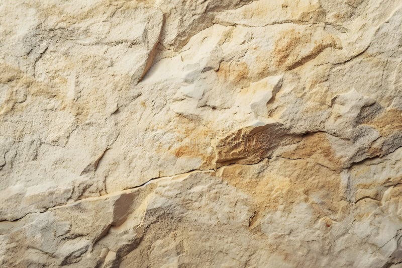 Beige Smooth Stone Texture, Realistic Photography Stock Illustration ...