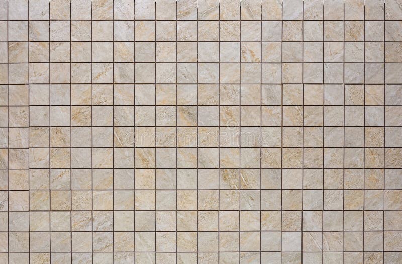Beige Square Tile Surface for Bathroom Stock Photo - Image of room ...