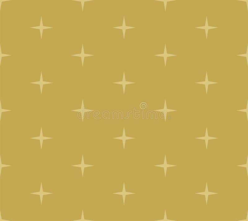 Beige Star Christmas Seamless Pattern Stock Vector - Illustration of ...