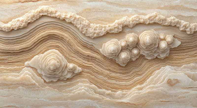 Beige Stone Pattern Seamless Brick Wall Texture Stock Image - Image of ...