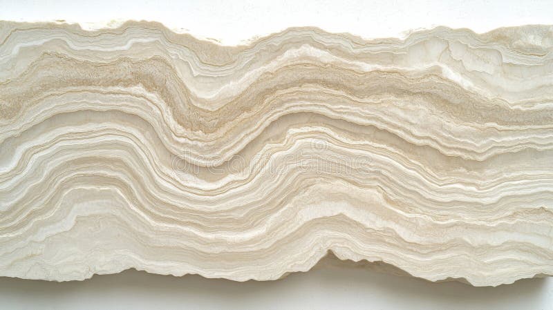 Beige Stone Texture with Wavy Layers Stock Illustration - Illustration ...