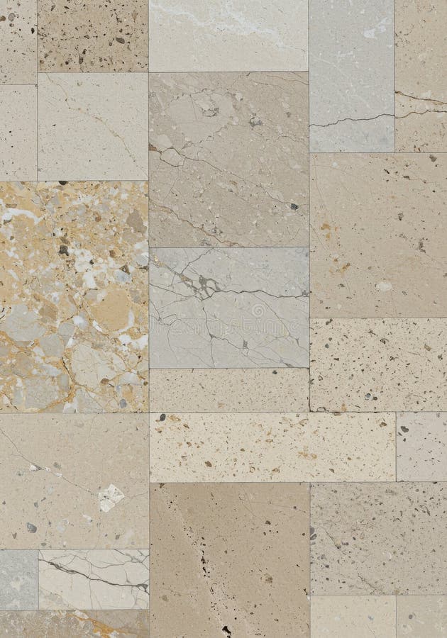 Beige Stone Tile Texture Background Stock Illustration - Illustration ...