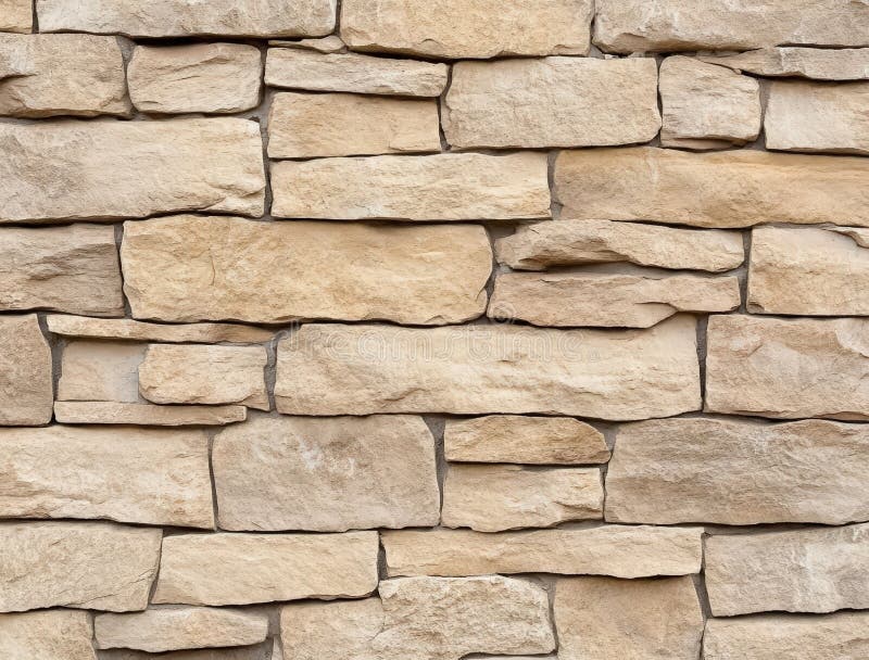 Wall Made Irregularly Shaped Light Beige Stones Stock Photos - Free & Royalty-Free Stock Photos ...