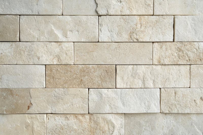 Beige Stone Wall with Textured Surface Pattern. AI Generative Stock ...