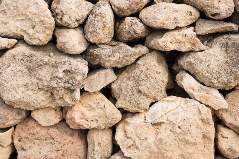 Beige Stones, Sand Rocks Set, Texture Stock Photo - Image of surface ...