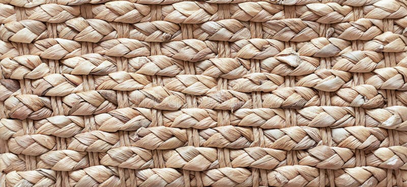 Beige Straw Woven Texture Pattern Stock Photo - Image of decorative ...