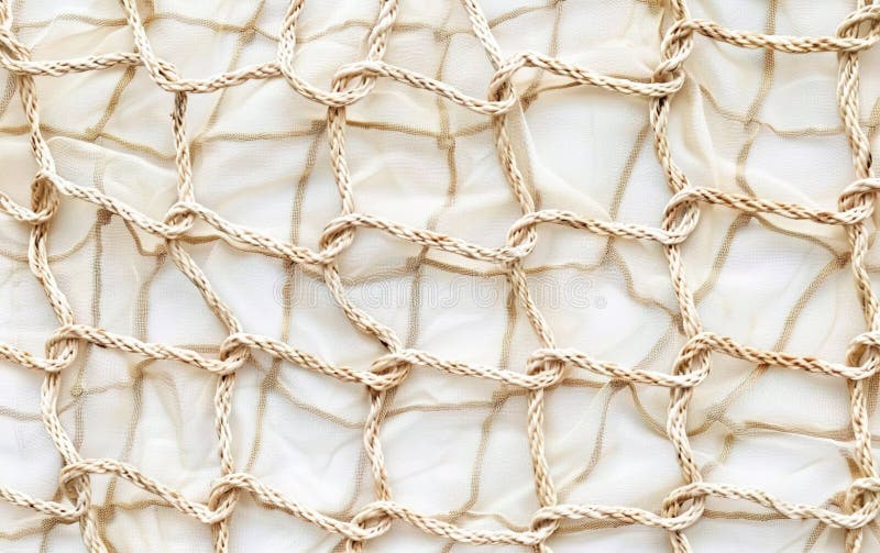 Beige String Bag Mesh Texture Background. Compostable, Eco Friendly ...