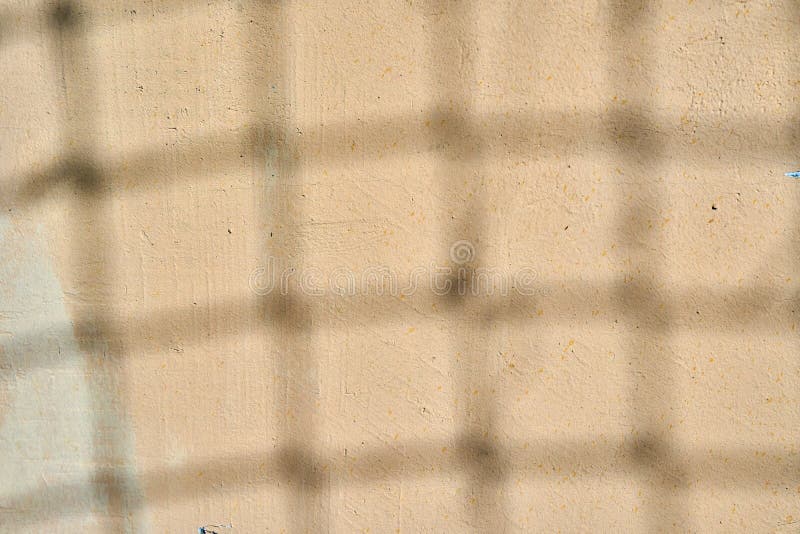 Beige Stucco Background with Checkered Shadow Stock Photo - Image of ...