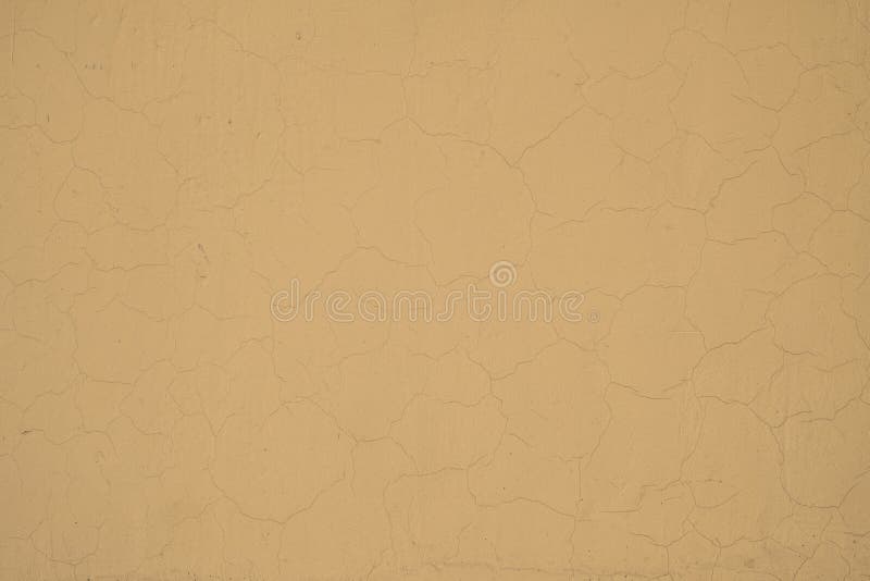 Beige Stucco with Cracks, Yellow Wall Stock Photo - Image of cracked ...