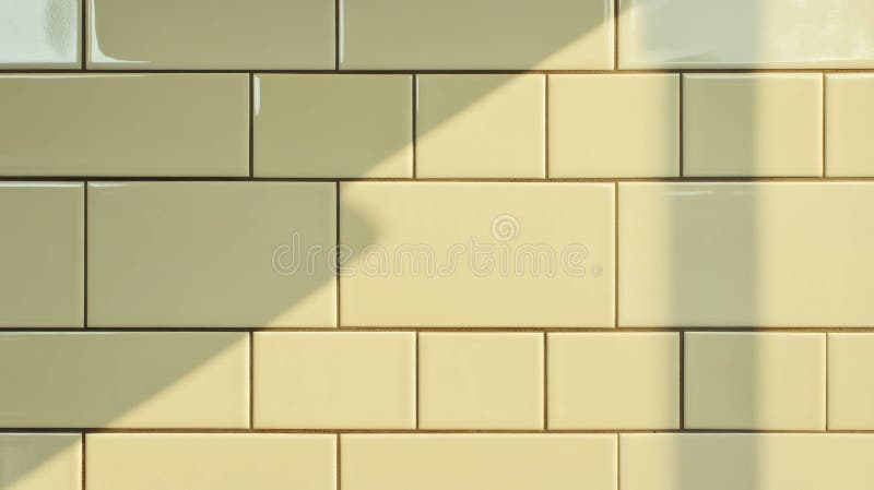 Beige Subway Tiles with Dark Brown Grout Texture for Interior Design ...