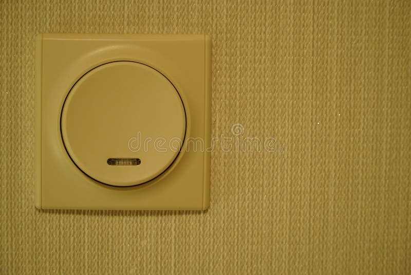 Beige Switche on the Wall, the Concept of Renovation in the Apartment ...