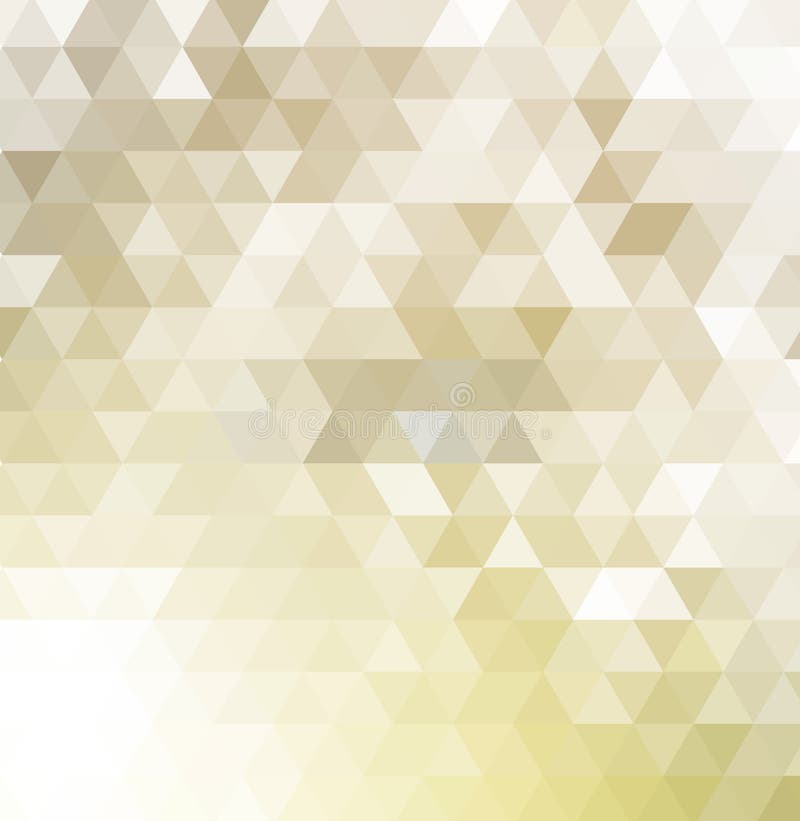 Beige Template Background with Gray Triangles Stock Vector ...